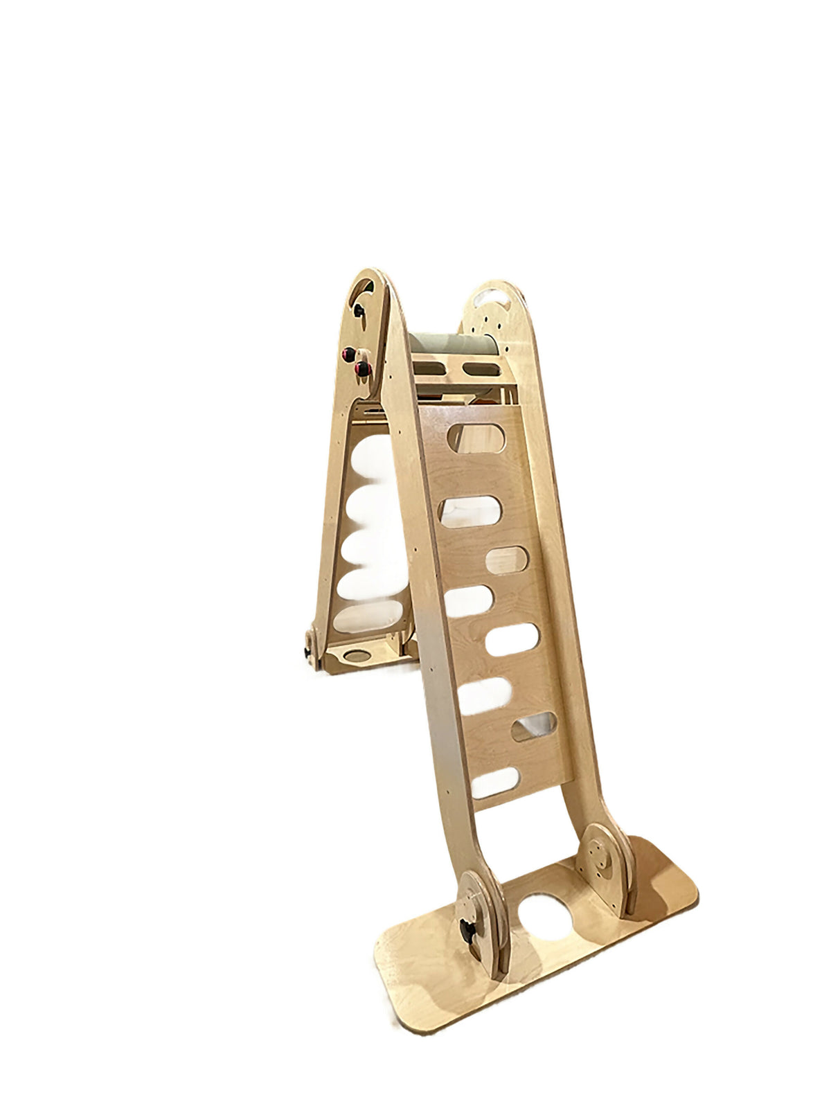 Wooden Indoor Climbing Ladder – Solid Birch Kids Gym — singclub