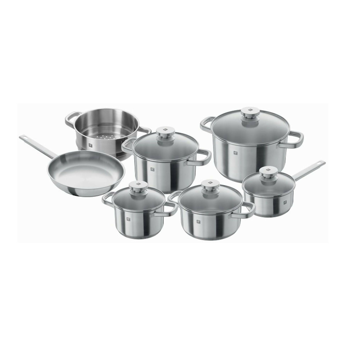 ZWILLING Joy Cookware set, 12 Piece, 18/10 Stainless Steel — singclub
