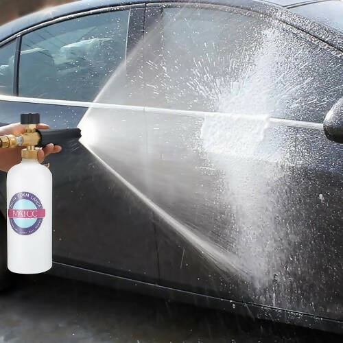 MATCC Adjustable Snow Foam Cannon Pressure Washer Foam Wash Gun with 1 ...