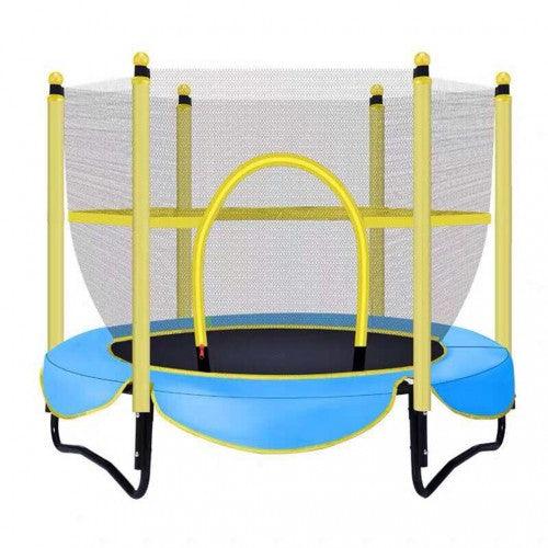 Toytexx Kids Outdoor Trampoline Set Including Jumping Sheet, Padded Ne ...